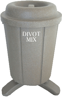 Divot Containers